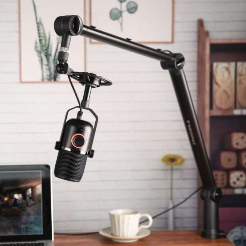 Jual Stok Terbatas Thronmax Zoom S3 Microphone Boom Arm Stand New di ...