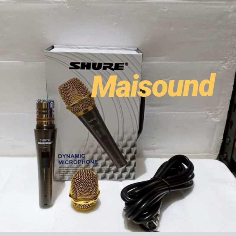 Promo Limited Mic Kabel Shure Condensor Sh87G Microphone Shure Sh 87G ...