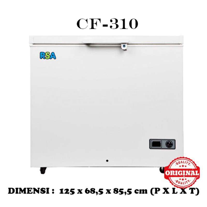 Jual Chest Freezer Rsa Cf-310 / Kapasitas 300 Liter / Cf 310 / Cf310 ...