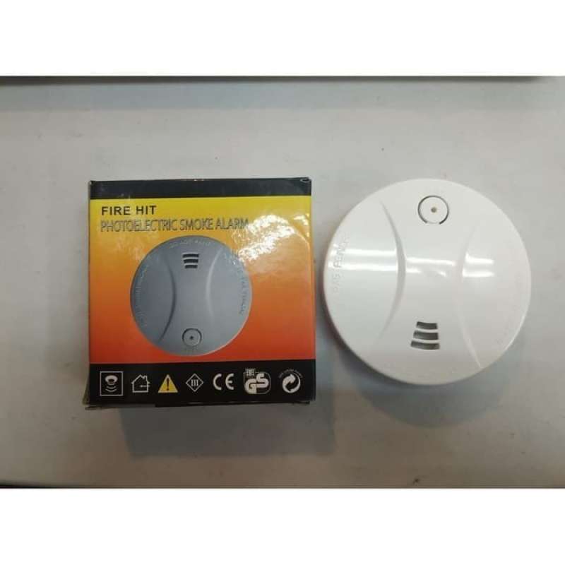 Promo Fire Hit Smoke Detector Fire Alarm Tanpa Kabel Firehit Deteksi ...