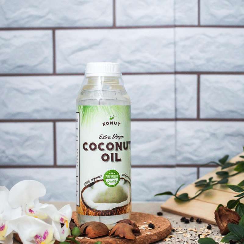 Promo Extra Virgin Coconut Oil - 100% Organic & Cold Processed (500ml ...