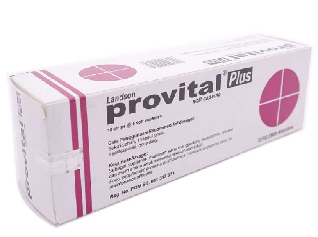 Jual provital plus soft capsule box di Seller Hakim shop - Pal Meriam ...
