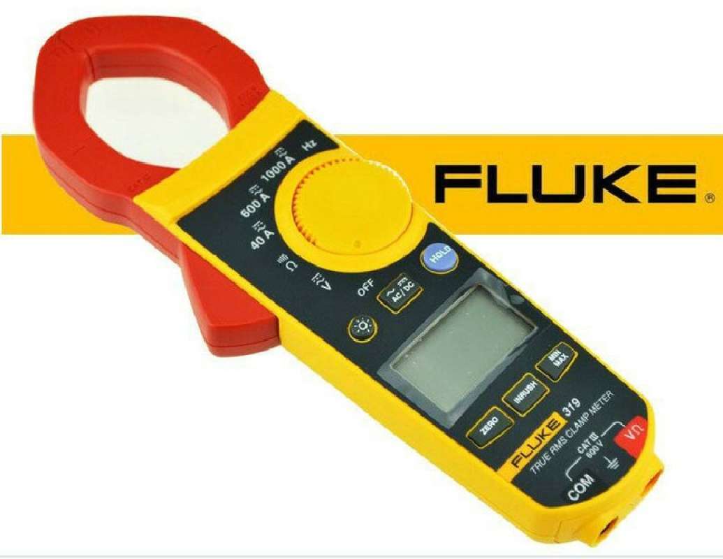 Jual Tang Ampere / Digital Clamp Meter Fluke 319 True Rms Original Di ...