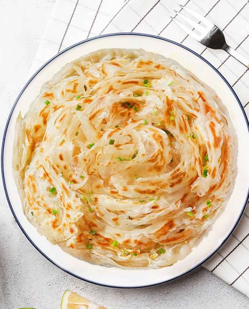 Jual Liang Sandwich Bar Frozen Puff Paratha Roti Prata [Chive] di ...