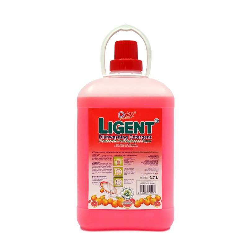Jual Yuri Ligent Sabun Cuci Piring Anti Bacterial Dishwashing Detergent ...