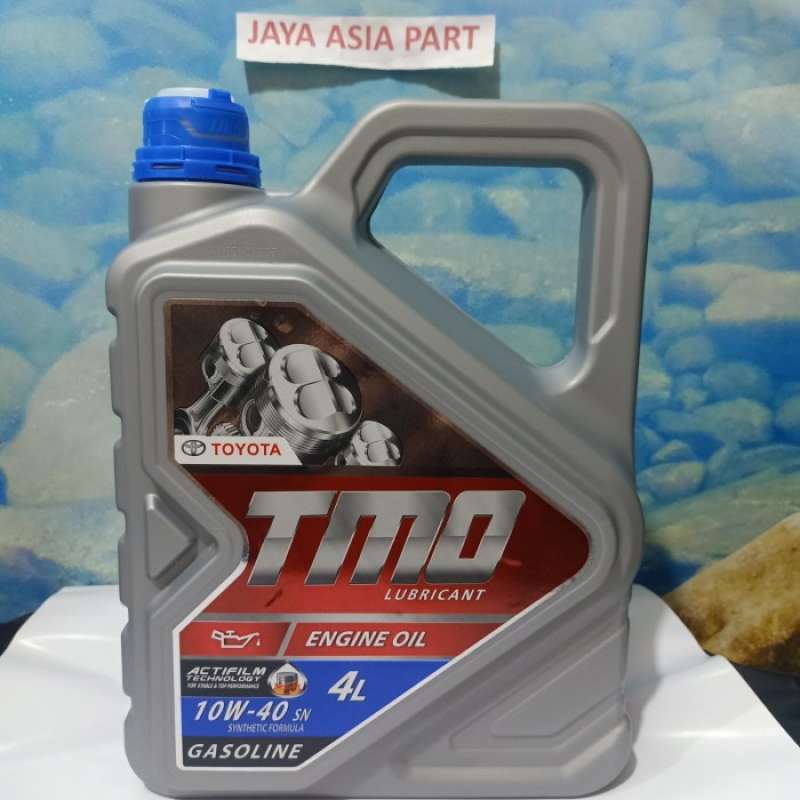 Jual Oli Mesin Toyota TMO 10W40 Api SN (4 Liter) di Seller Huma Auto ...