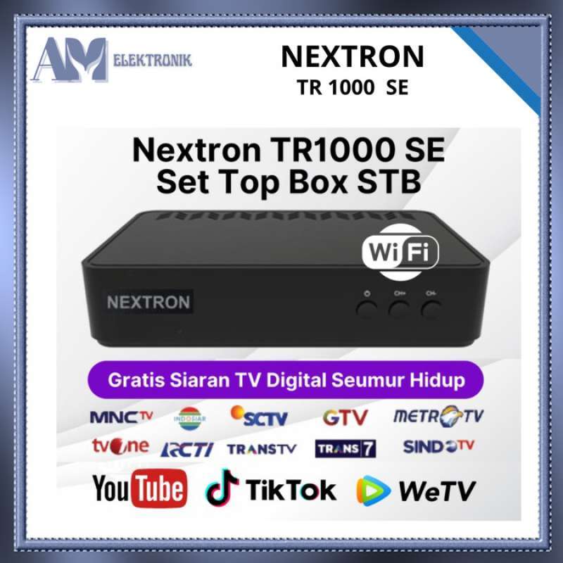 Jual Terbaik Set Top Box Nextron Tr 1000 / Stb Dvb T2 + Ews Terbaru Di ...