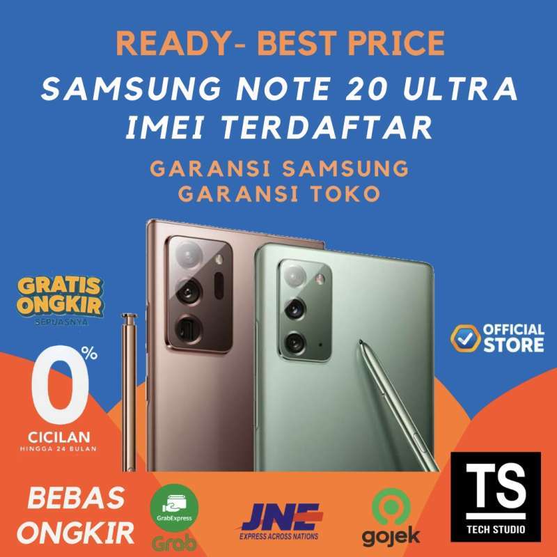 Promo Samsung Note 20 Ultra 8GB 256GB RESMI Samsung Indonesia SEIN ...