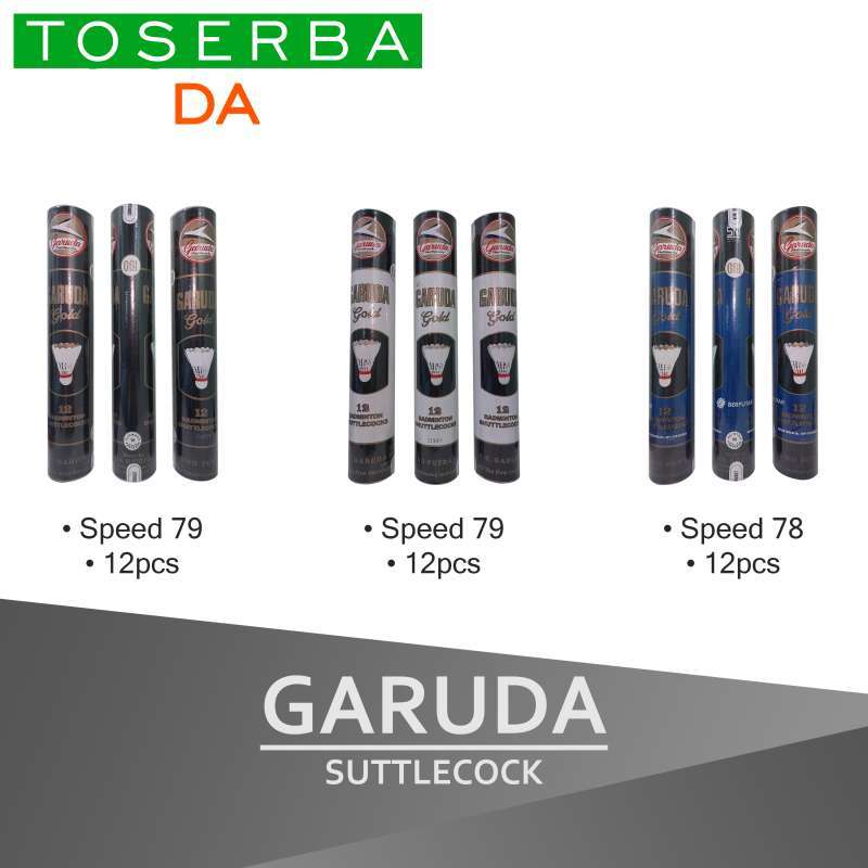 Jual Shuttlecock GARUDA Gold Series Original | Kok Bulutangkis | Kock ...