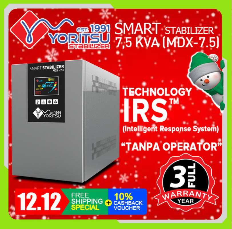 Jual Stavol Listrik Mdx 7.5 Kva ( Single Phase ) di Seller Esmee Shop ...