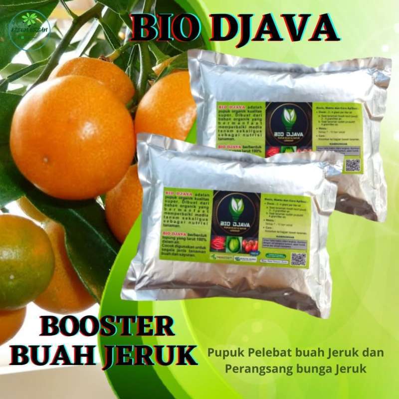 Promo pupuk buah jeruk Bio Djava, Pelebat buah jeruk, pupuk perangsang ...
