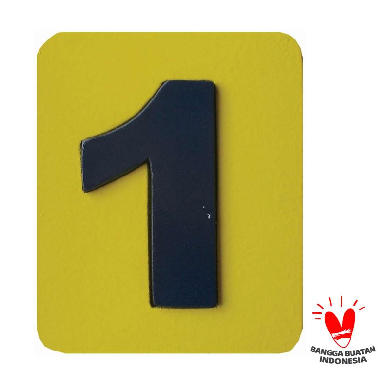 Angka 1 : Hitam Putih Angka 1 Sampai 10 Minimalis Art Canvas Print ...