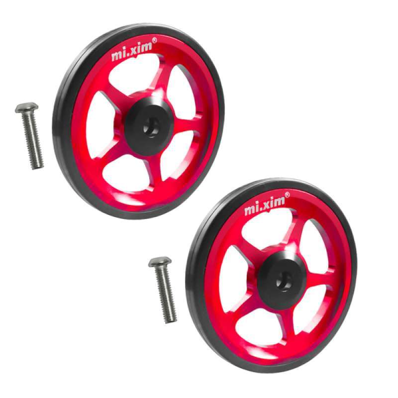 Jual 2pcs/pack Folding Bike Easy Wheels Deluxe Refit Easy For Brompton ...
