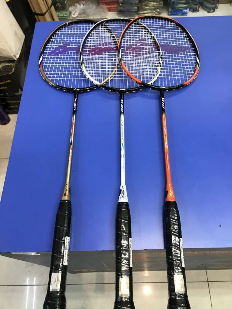 Promo Lining Raket Badminton Turbo X 10 20 30 Original Batangan Diskon ...