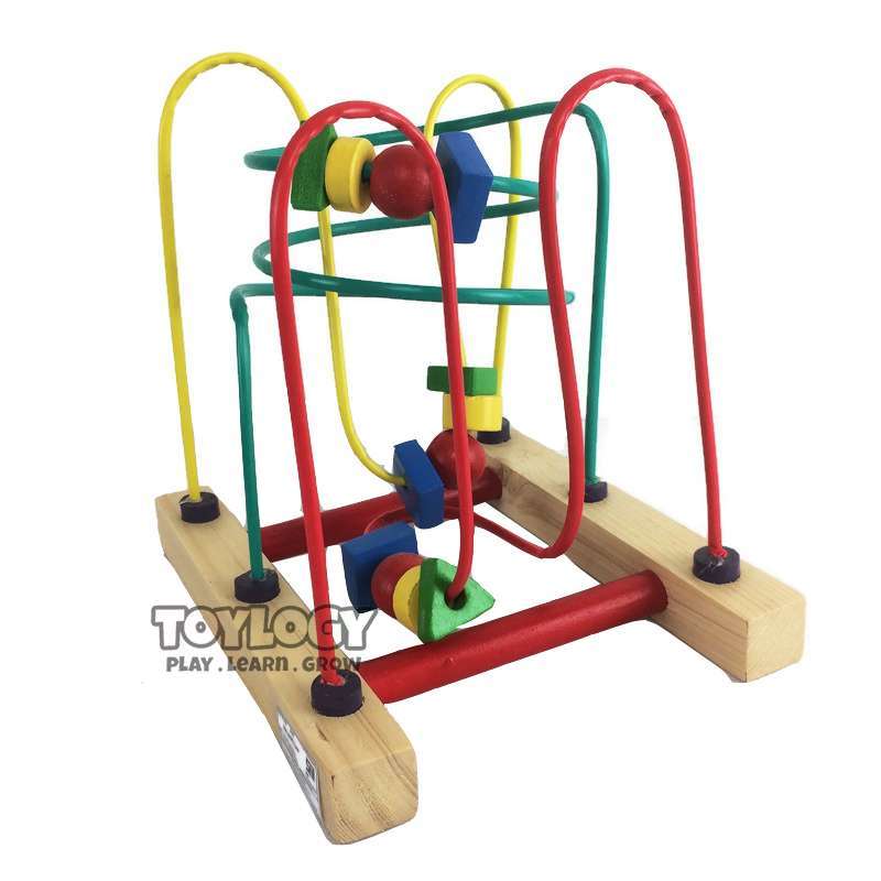 Promo Toylogy Mainan Edukasi Anak Wire Game Kayu Alur Kawat Motorik ...