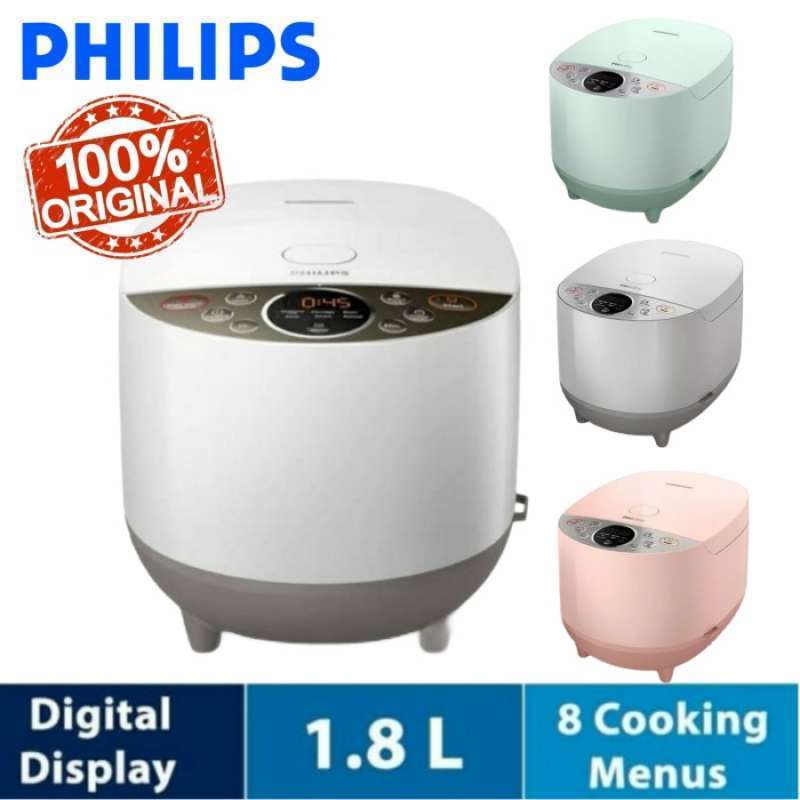 Promo PHILIPS RICE COOKER HD4515 DIGITAL 1.8L MAGICOM PHILIPS HD4515 HD ...