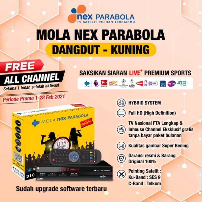 Promo Receiver parabola nex parabola Nex Parabola Diskon 23% di Seller ...