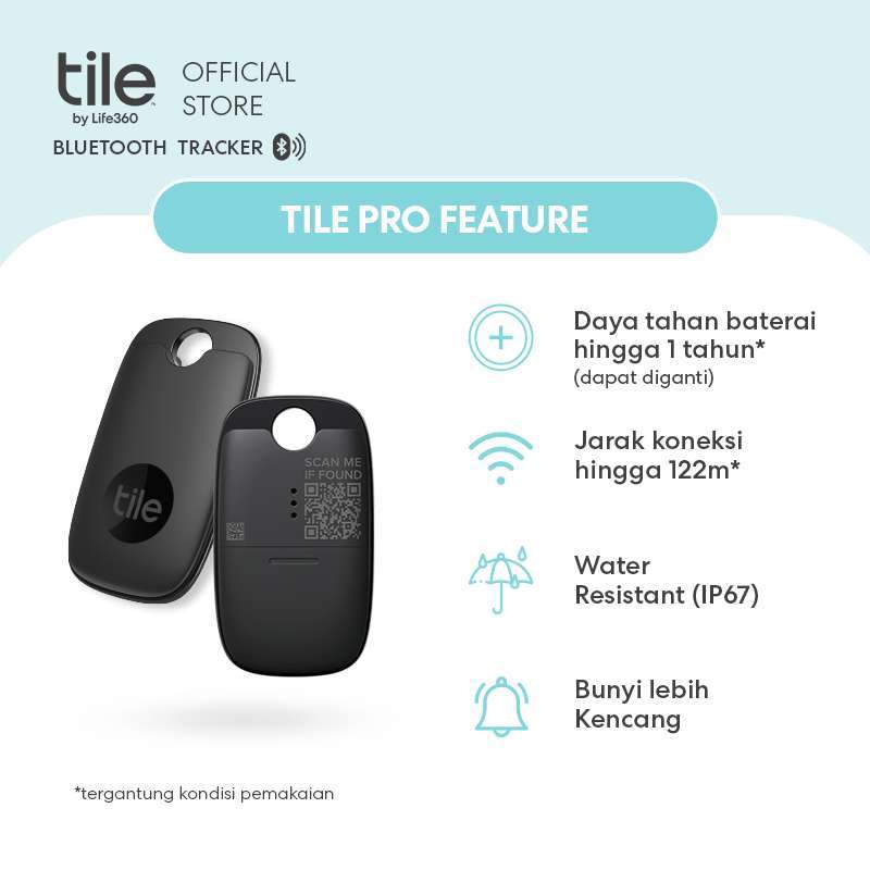 Promo Tile Pro - 2 Pack - Bluetooth Tracker / Pelacak Pintar Diskon 20% ...