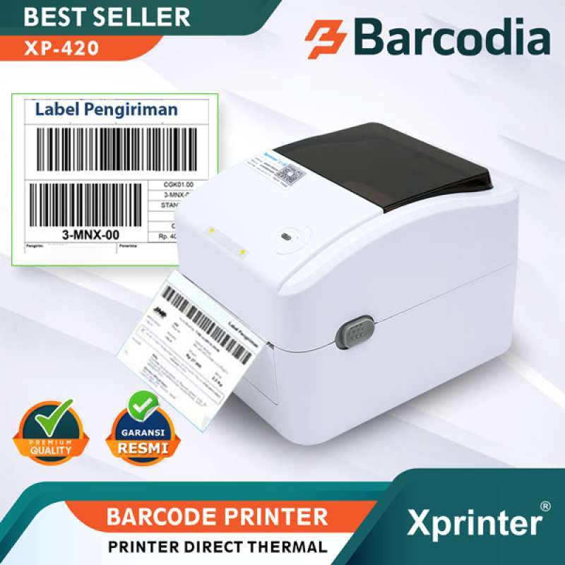 Promo Barcode Printer Alamat Label Bi-420b Size 4 / 110mm A6 - Xp-420b ...
