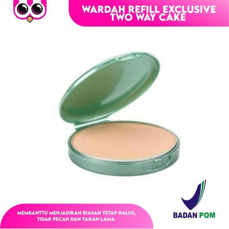 Promo Wardah Refill Exclusive Two Way Cake - 02 Light Beige Diskon 10% ...