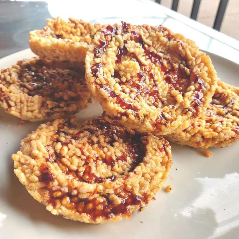 Jual Intip Madu Oleh 2 Tradisional Khas Solo / Camilan Snack Kerak Nasi ...