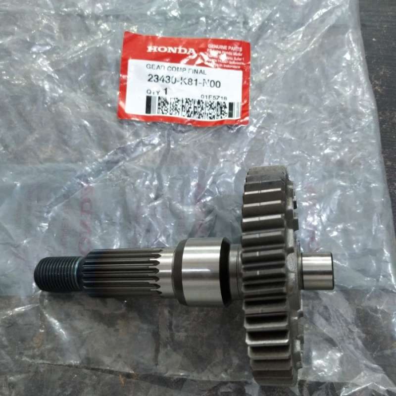 Jual Gigi Rasio Besar 45t, Beat Esp 2017, Gear Comp.final Di Seller Tdr ...