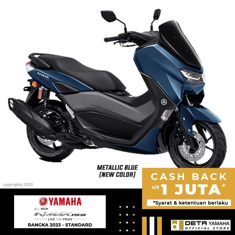 Promo DETA-Sepeda Motor Yamaha ALL NEW NMAX 155 STANDARD 2023 ...