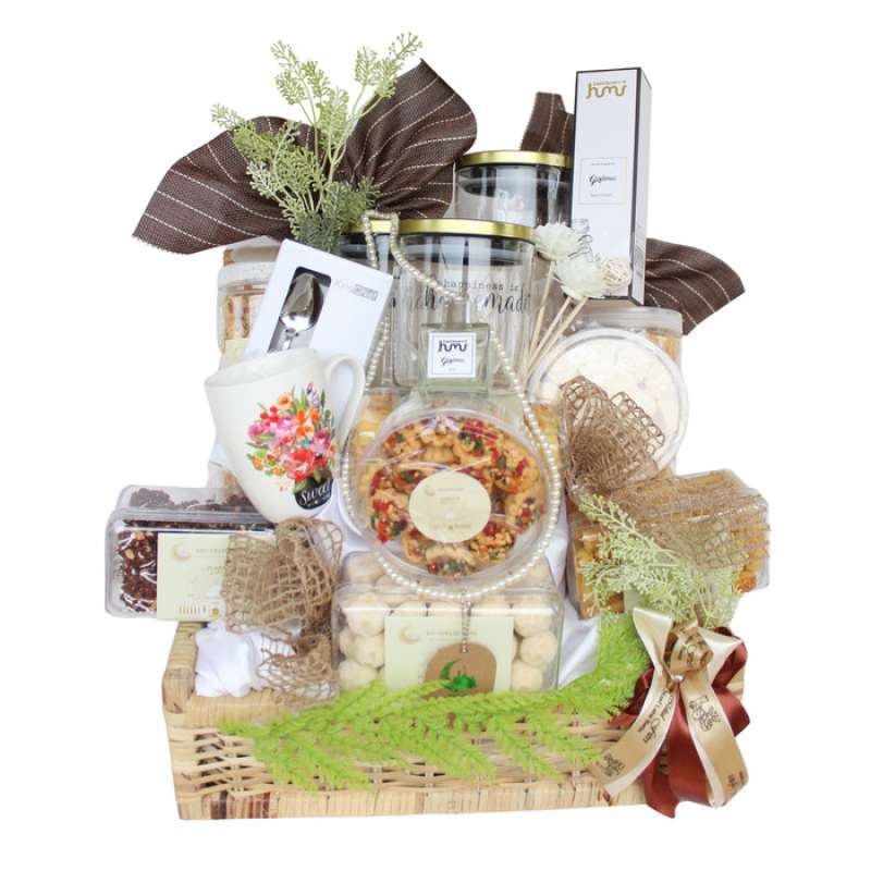 Promo Parcel Mewah Lebaran Jumbo Dengan Kue Kering Dan Toples Cantik ...