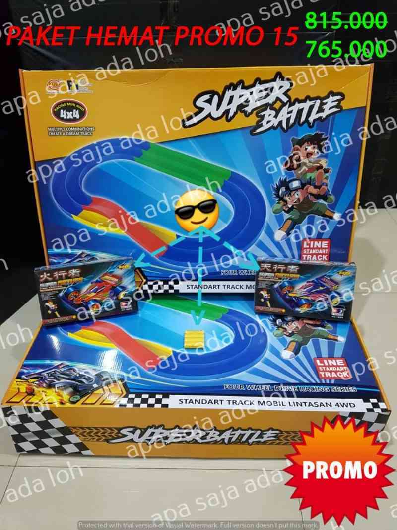 Jual Paket Hemat 15 Promo 2set Track Tamiya 2 Jalur Mobil Baterai Trek ...