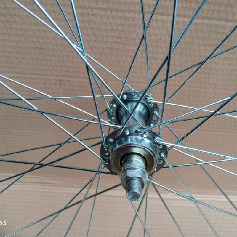 Jual Velg Sepeda 24 Inch Bahan Besi 36h Chrome Di Seller The Samz ...