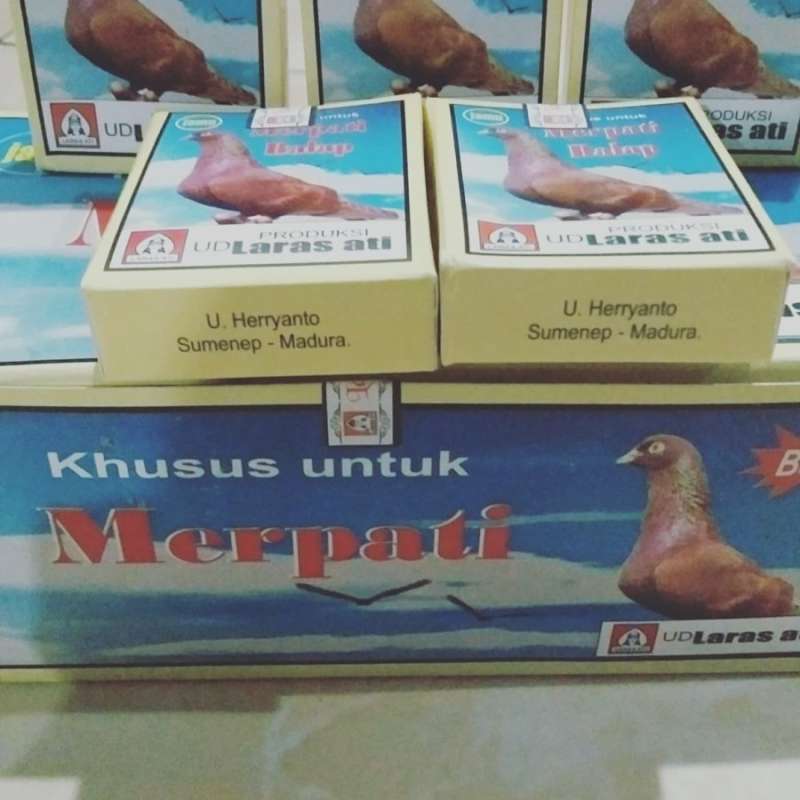 Promo SATU PAK JAMU LARAS SATI LARASATI BURUNG MERPATI ISI 20 KOTAK ...