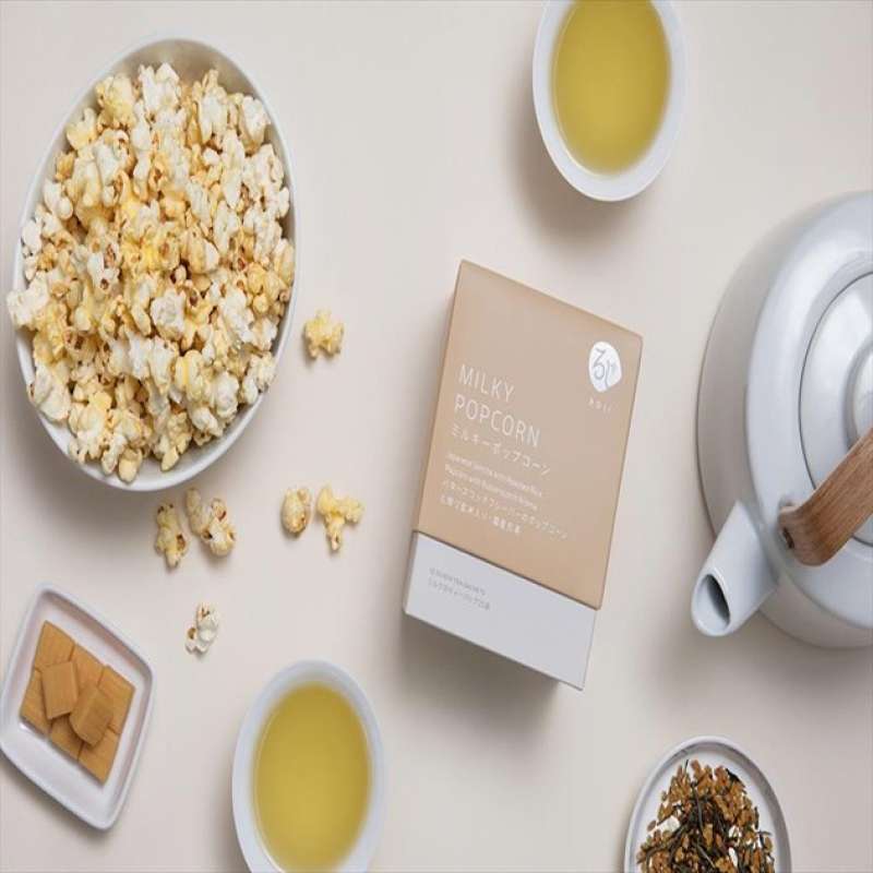 Jual ROJI Milky Popcorn Green Tea With Roasted Rice 1 SACHETS di Seller ...