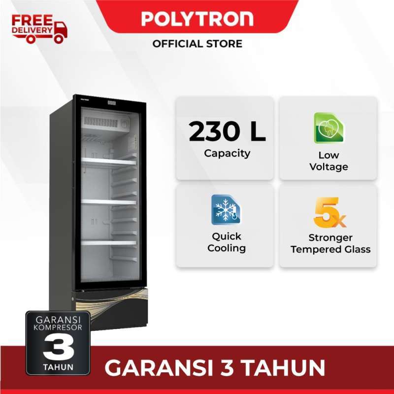 Promo Polytron Showcase 230 Liter Scn 188x Diskon 5% Di Seller Polytron ...