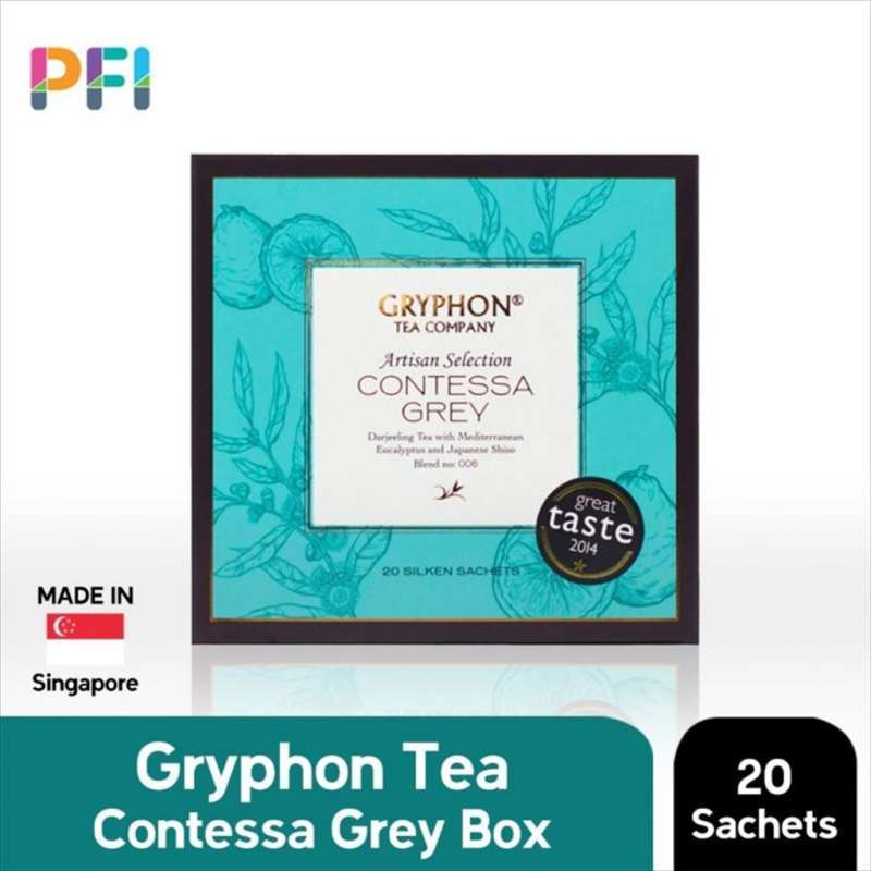 Jual Gryphon Tea Contessa Grey 1 Box ( 20 Sachets ) Di Seller Premium ...