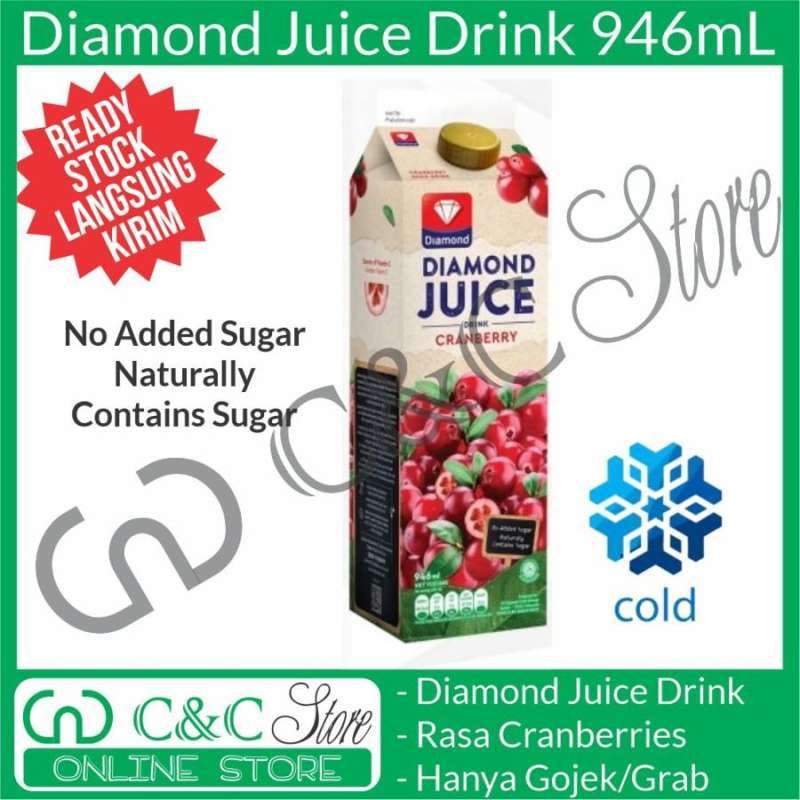 Jual Diamond Juice Drink Varian Rasa Unsweet No Sugar 946ml 1 Liter Di ...