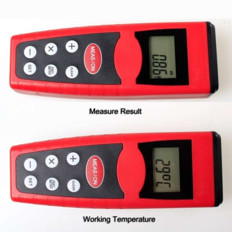 Promo Big Laser Distance Meter / Feet + Calculation (+ x ...