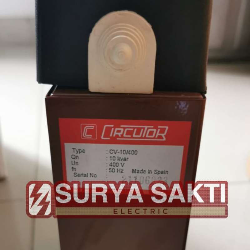 Promo Box DRY Power Capacitor Circutor CV400-10 Voltage Three - Phase ...