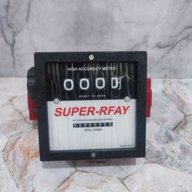 Jual Flow Meter Minyak Solar Dan Oli Alat Pengukur Literan Minyak ...