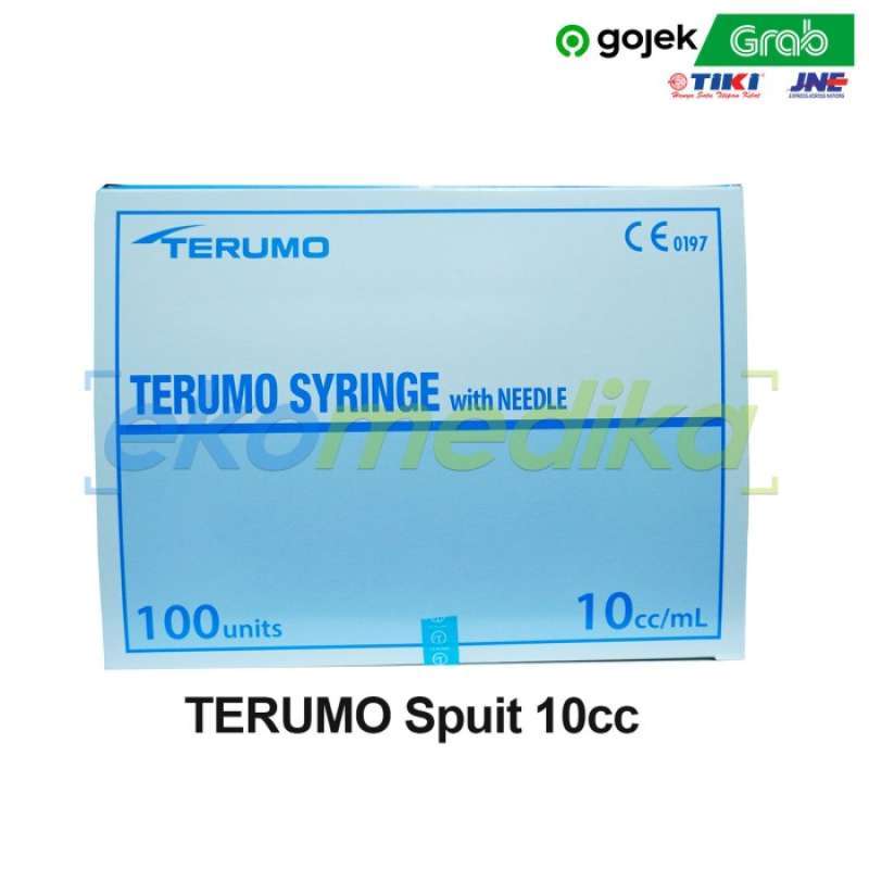 Jual Spuit 10cc Syringe 10 Ml Terumo Jarum Suntik 10ml With Needle ...