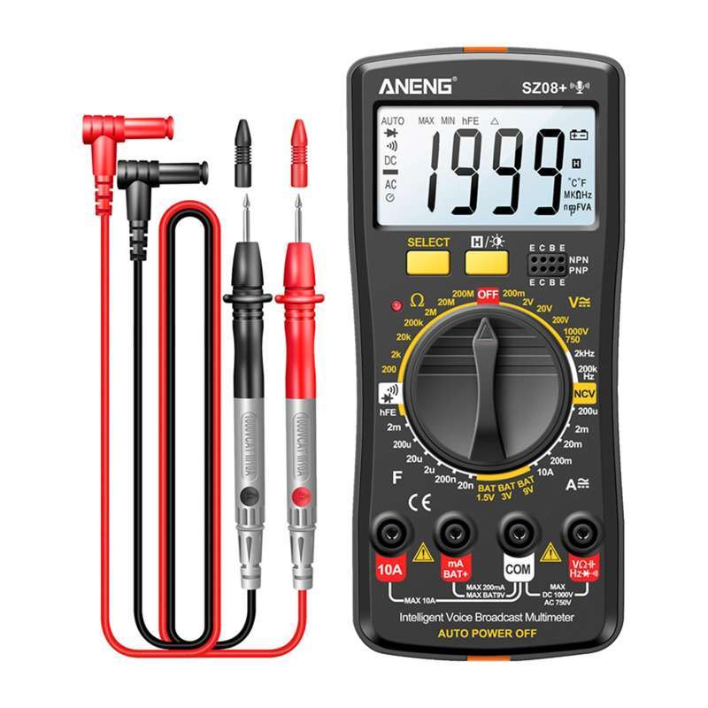 Promo Digital Multimeter Meter Meter Test Current Circuit for Circuit ...