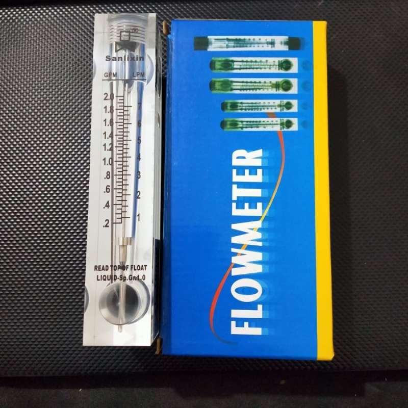 Promo Flowmeter Ro 5 Gpm / Rotameter 5 Gpm Atau 18 Lpm Panel Diskon 23% ...
