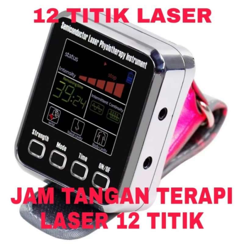 Promo JAM TANGAN TERAPI LASER KESEHATAN 12 TITIK UNTUK DIABETES ...