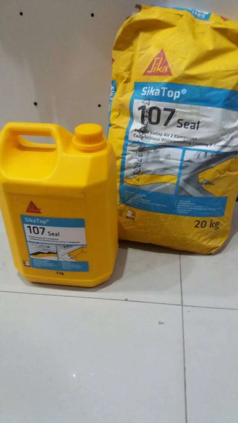 Promo Sika Top 107 Seal Set 25 Kg (Semen 20Kg + Cairan 5Kg) Diskon 23% di Seller BERKAH RAMAI ...