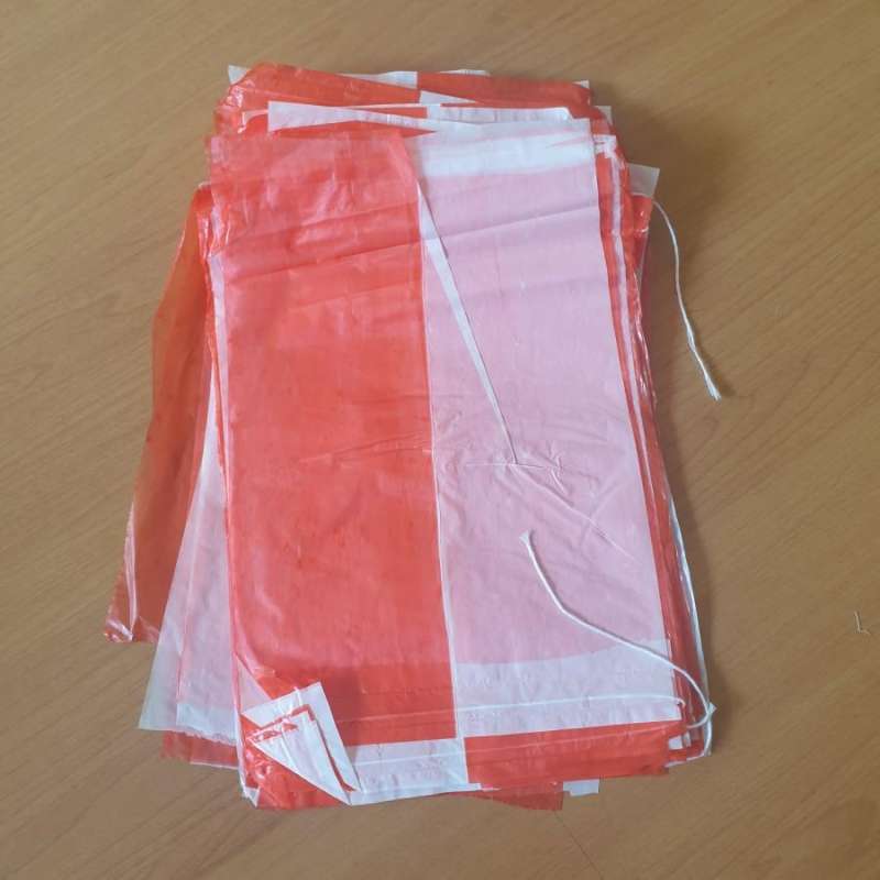Jual Bendera Plastik Merah Putih Dekorasi Hut Ri + Tali Banner 17an 4 ...
