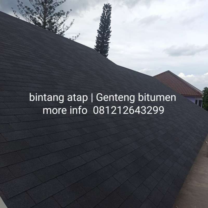 Promo Po Genteng Atap Hitam Polos Kalibata Diskon 23% di Seller BERKAH ...