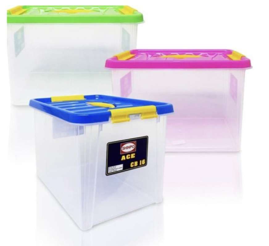 Jual Container Box Plastik Ace Cb-16 Sip-132 Shinpo Di Seller Mutiara Super Kitchen Official ...