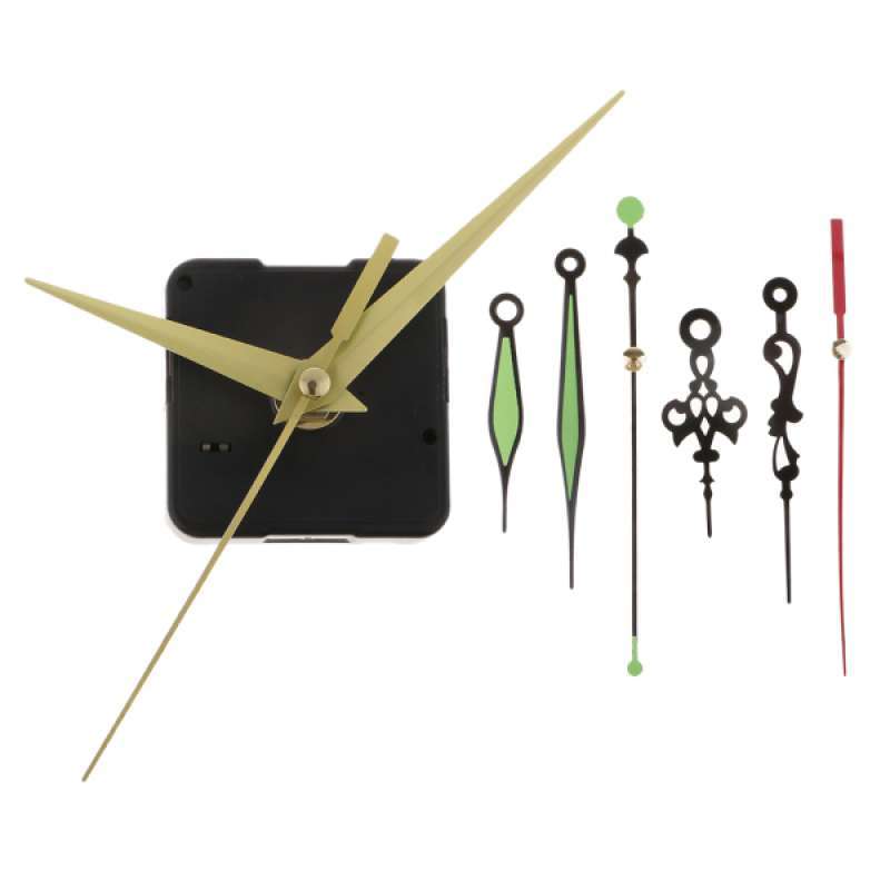 Jual 1 Set DIY Quartz Wall Clock Movement Mechanism Hand Parts jual-1-set-diy-quartz-wall-clock-movement-mechanism-hand-parts