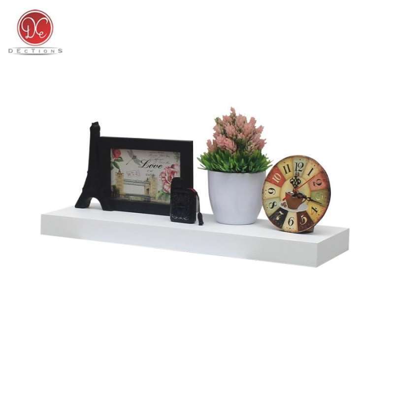 Jual Rak Ambalan Dinding Minimalis 50x15x3cm Tempel Gantung Aesthetic ...