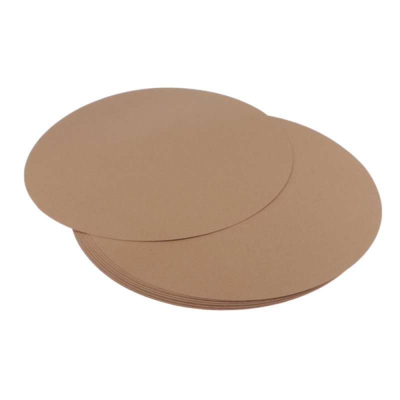 Promo 25x 330mm Large Round Kraft Paper For Drawing Sketching Letter ...