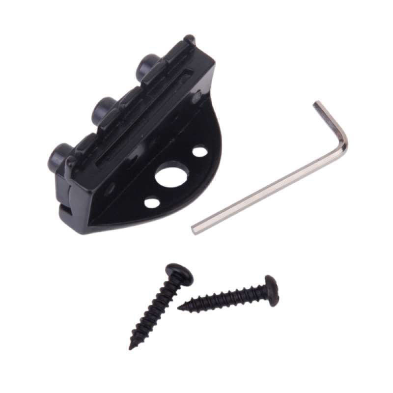 Promo Black Alloy String Locking Nut with Allen Wrench for 6-String ...